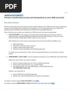 RHB Reflex First-Time User Guide | PDF | Login | Information Technology ...