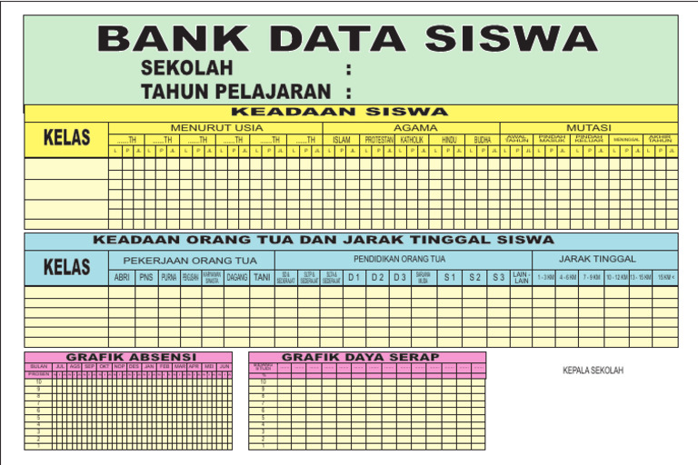 08 BANK DATA SISWA | PDF