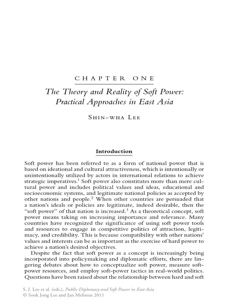 Soft Power Dynamics in East Asia | PDF | Soft Power | South Korea