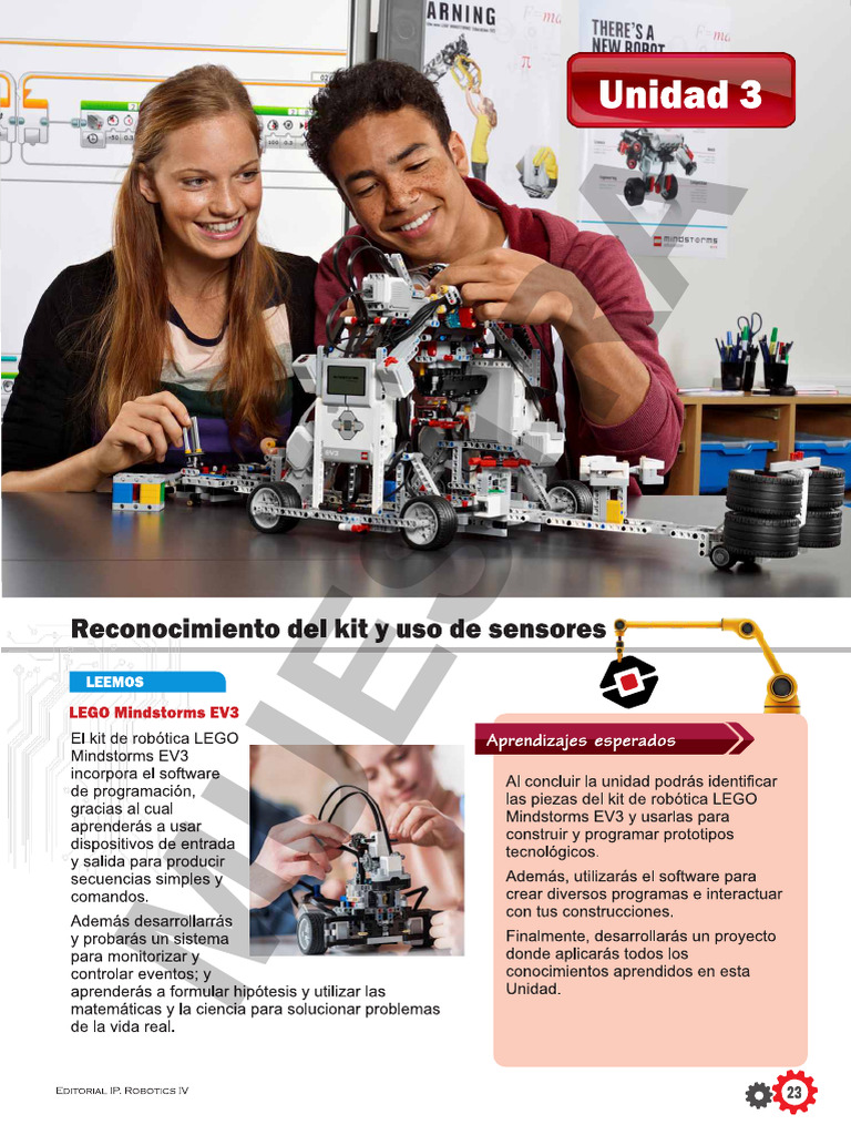 Reconocimiento Del Kit EV3 | PDF