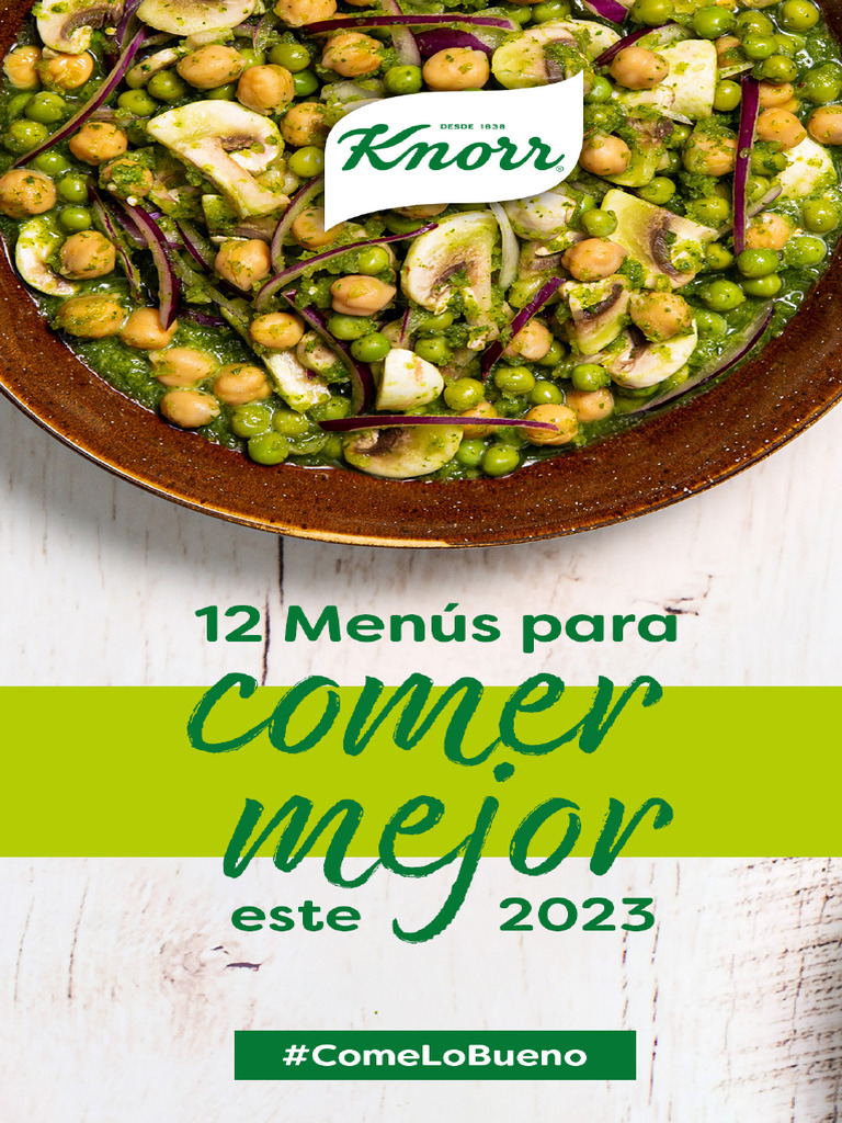 Recetario Knorr Enero Final | PDF | Cilantro | Sopa