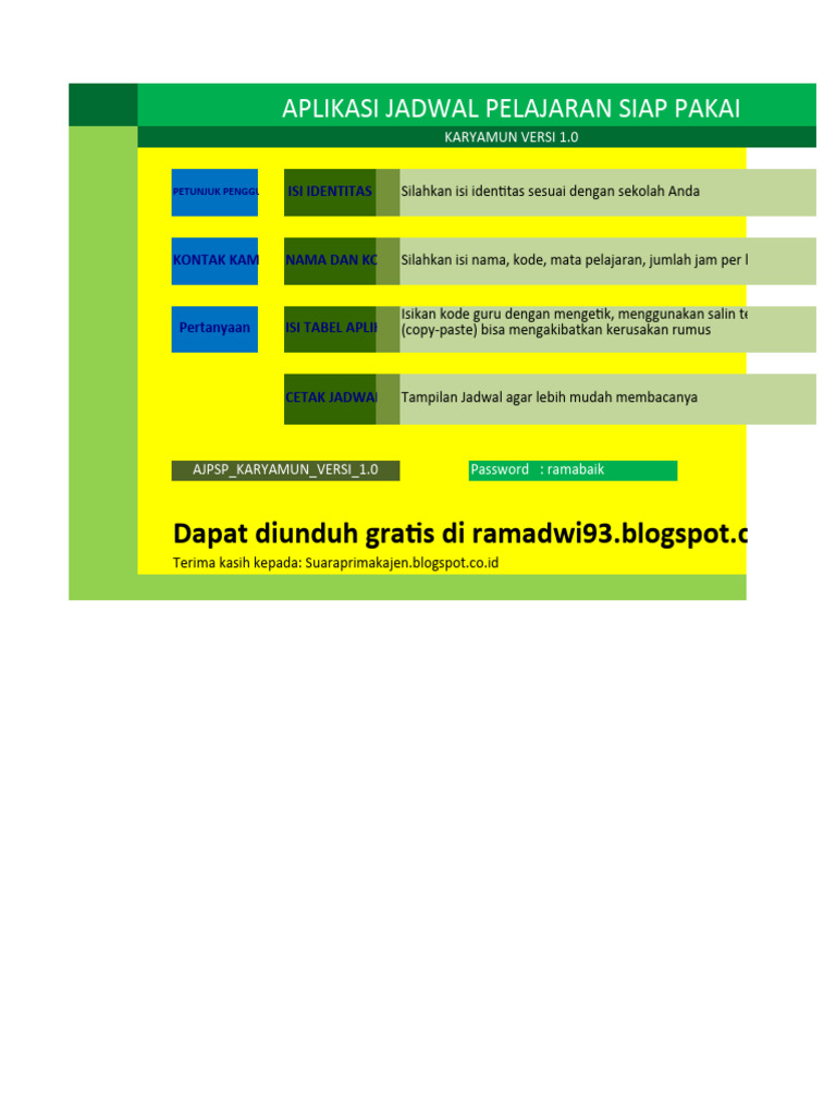 Jadwal Tapel 2023-2024 Genap Fix | PDF