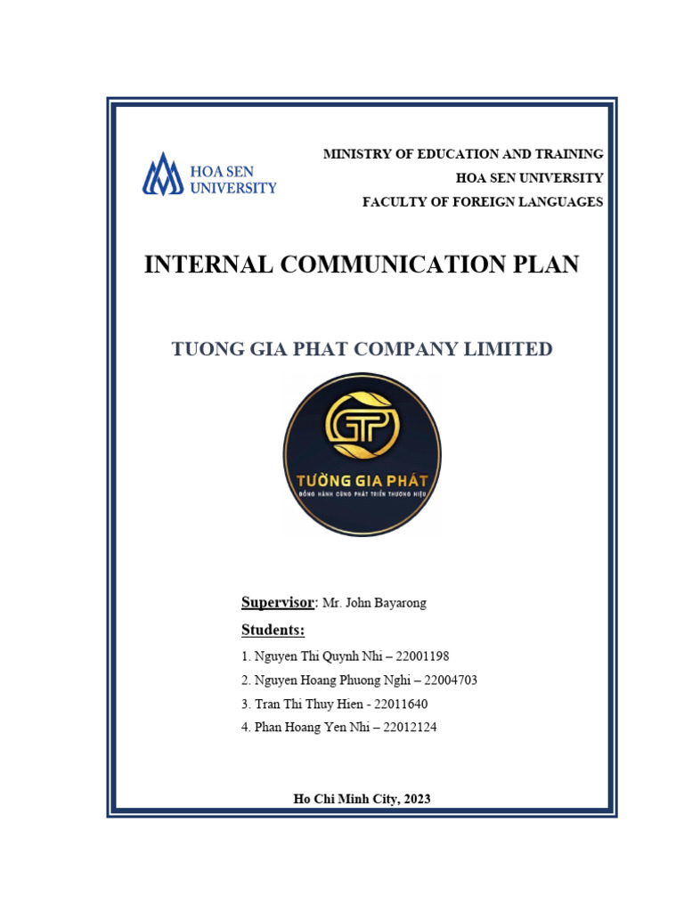 Ic Plan (Offical) | PDF | Brand | Goal