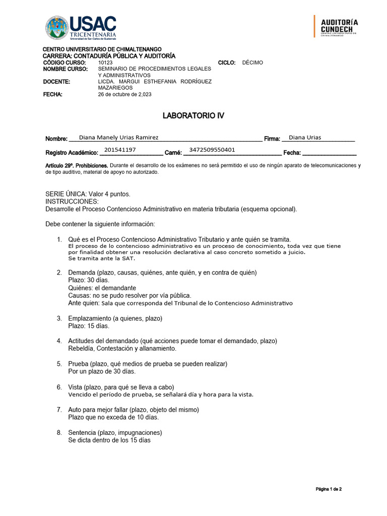 Laboratorio Iv | PDF | Justicia | Crimen y violencia