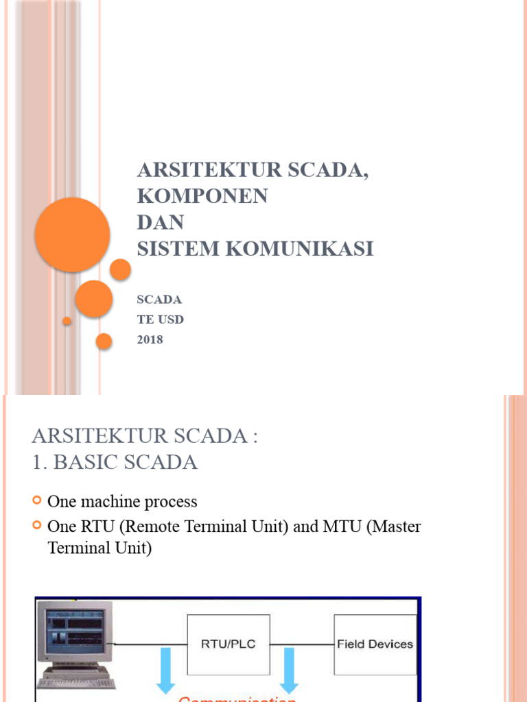 Arsitektur SCADA | PDF