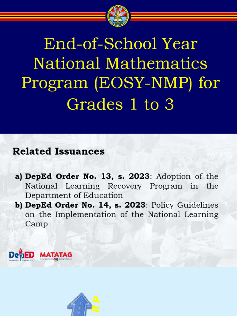 National Mathematics Program | PDF | Subtraction | Multiplication