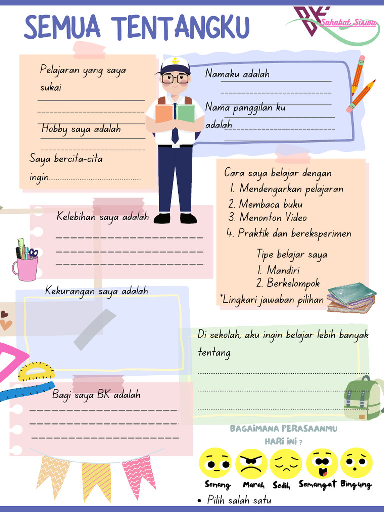 Asesmen Diri Siswa Kelas 6 SD | PDF