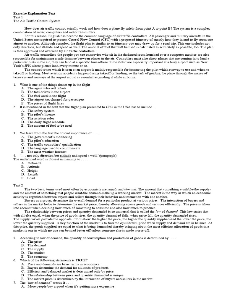 Exercise Explanation Text Compress | PDF | Smelting | Tornadoes
