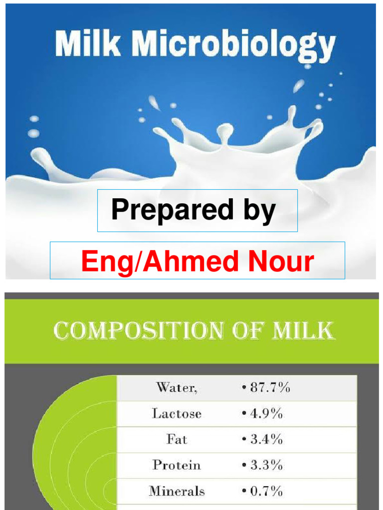 Milk Microbiology | PDF