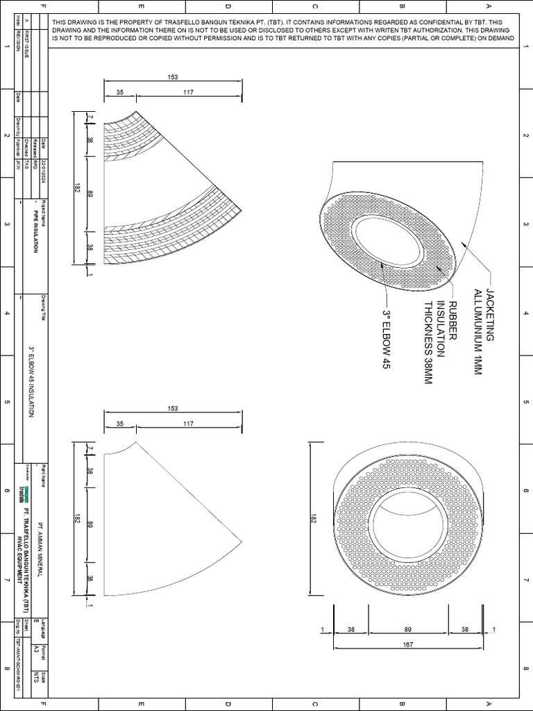 3 Inch Elbow 45 Insulation | Download Free PDF | Building Engineering | Materials