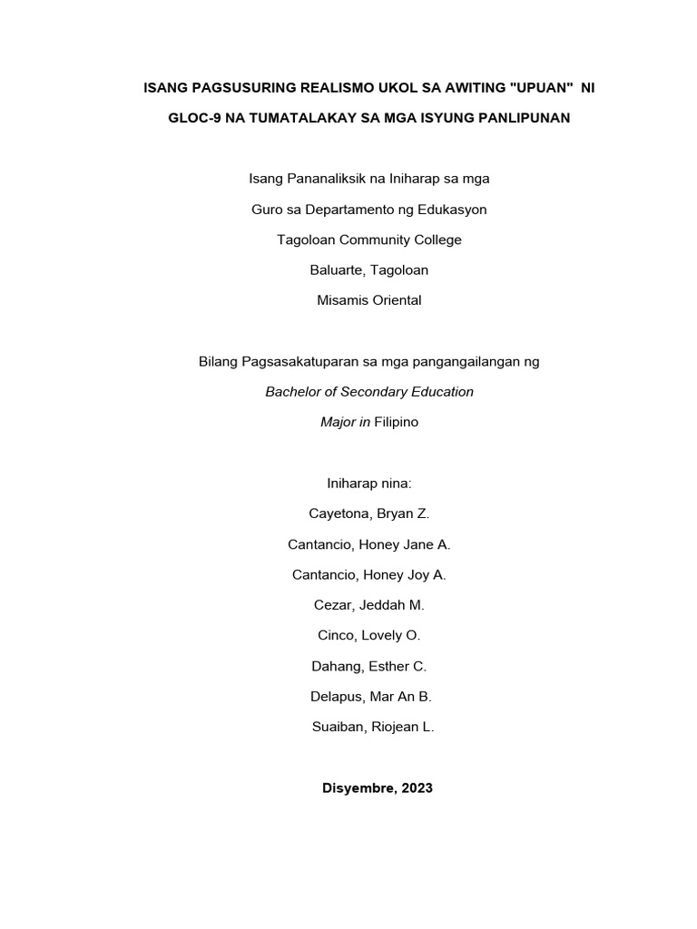 Second Cover Page (Final) | PDF