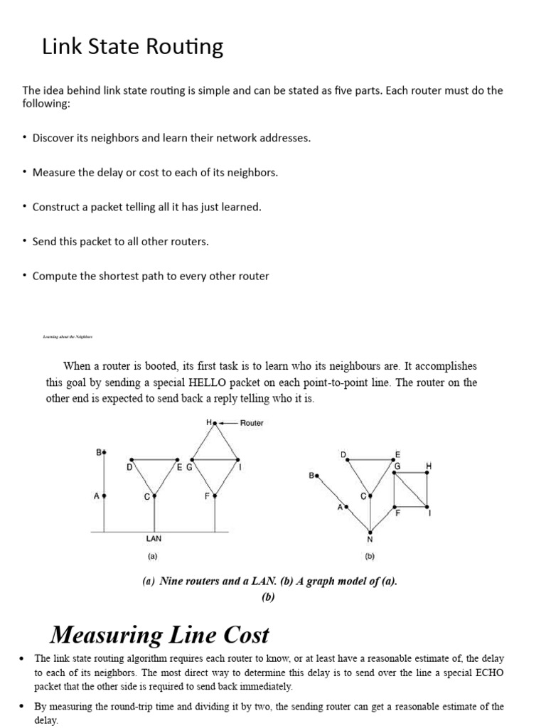 Lecture 3 Pdf Routing Router Computing