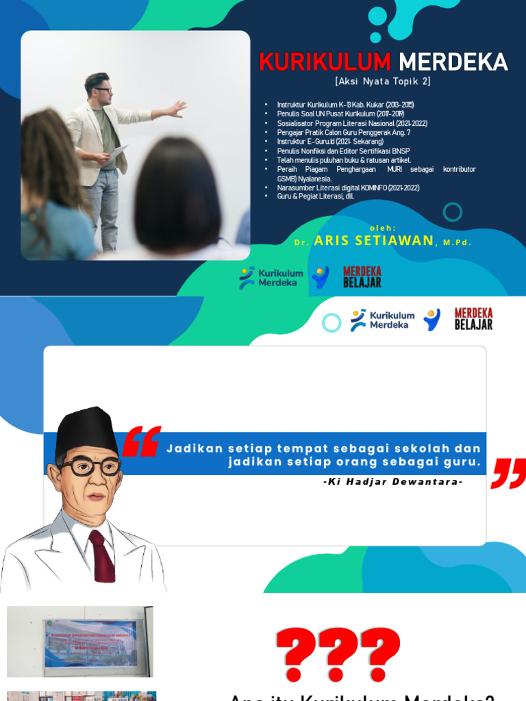 Aksi Nyata Topik 2 (Kurikulum Merdeka) By. Aris S | PDF