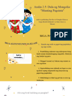 9 Aralin 4 Ako Si Jia Li, Isang Abc | PDF