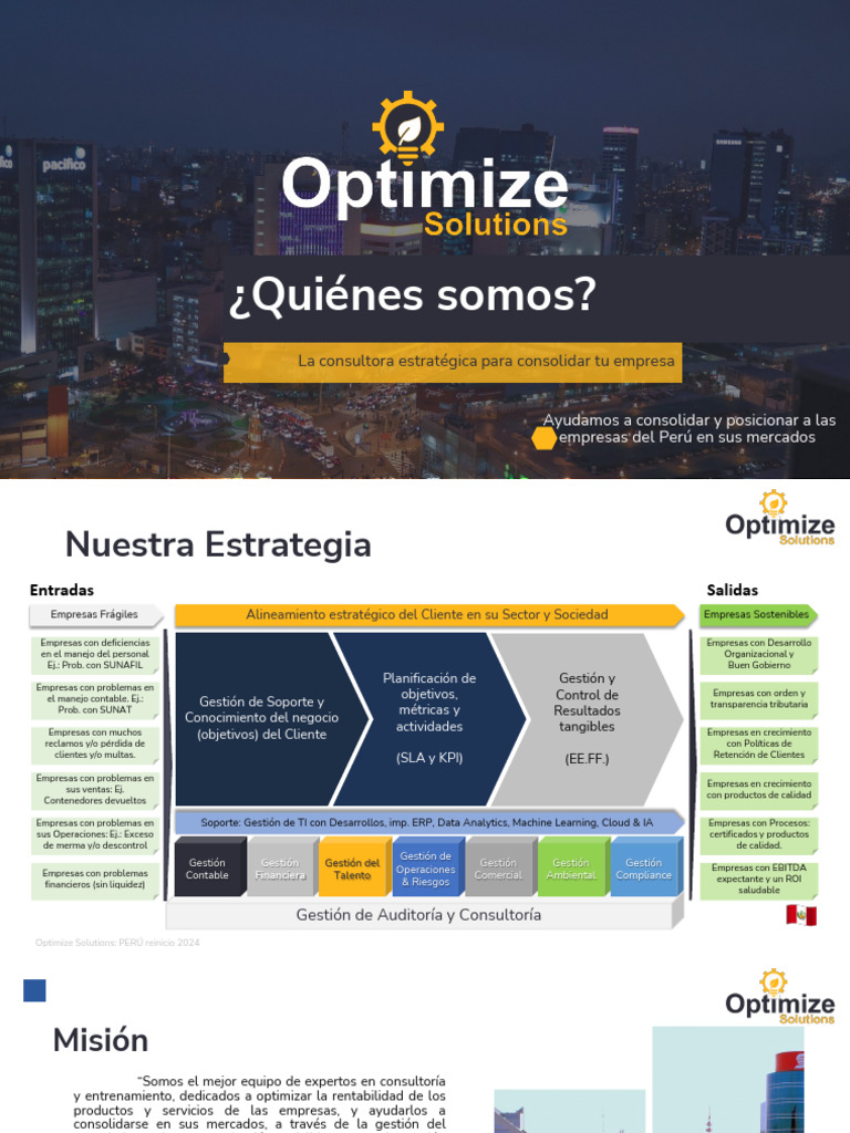Presentación Optimize Solutions 2024 - Networking CCL | PDF