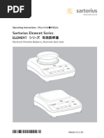 Manual Balança Analítica Sartorius | PDF | Weighing Scale | Calibration