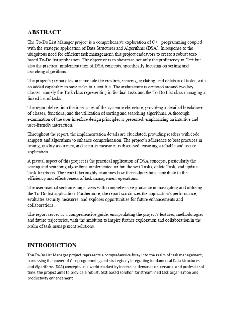 Dsa Report | PDF Dsa Report | PDF