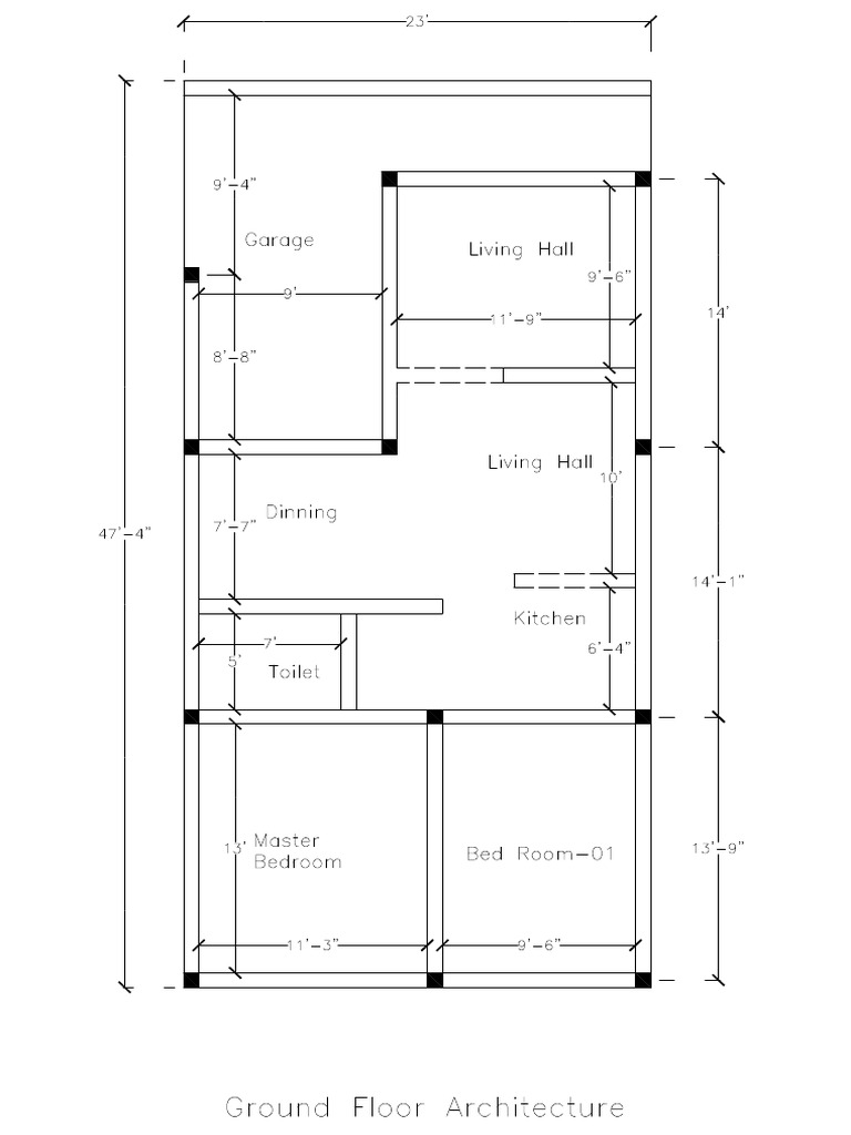 Ground Floor Plan R2 | PDF