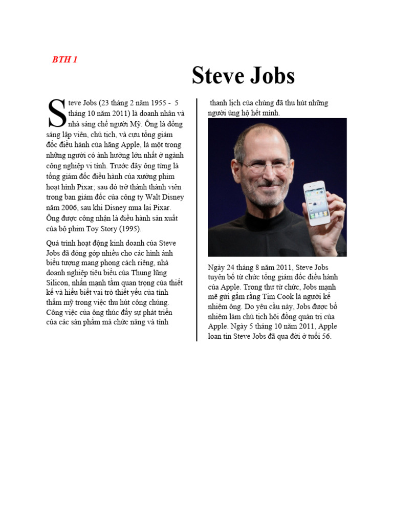 Steve Jobs | PDF
