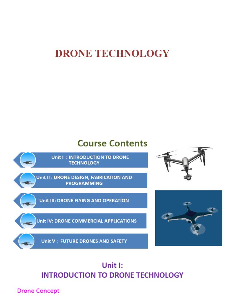 Drone Technology | PDF | Unmanned Aerial Vehicle | Aerial Photography