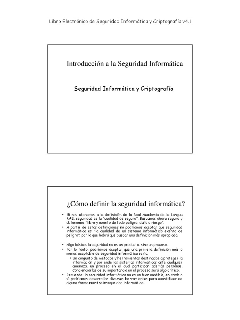 01 Introduccion | PDF | Criptoanálisis | Criptografía
