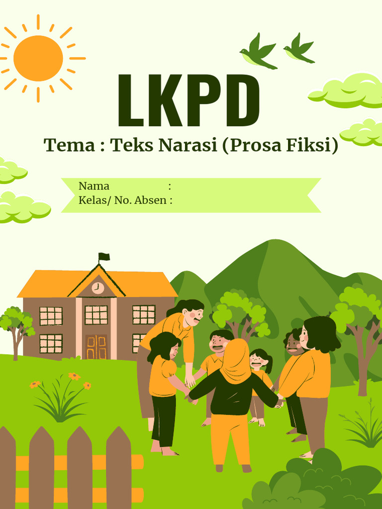 LKPD - Teks Narasi (Prosa Lama) | PDF