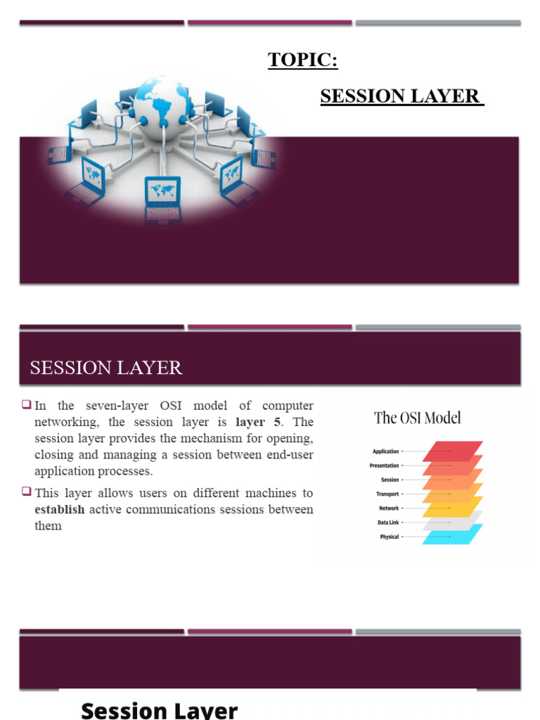 Topic: Session Layer | PDF