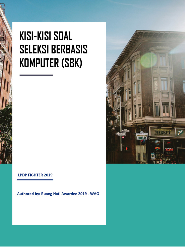 Modul SBK LPDP Fighter 2019 - Uncomplete | PDF