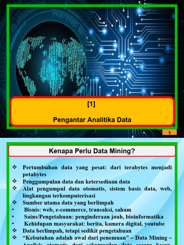 Pengantar Analitika Data | PDF