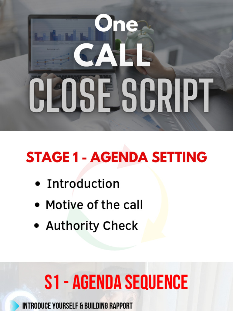 One Call Close | PDF