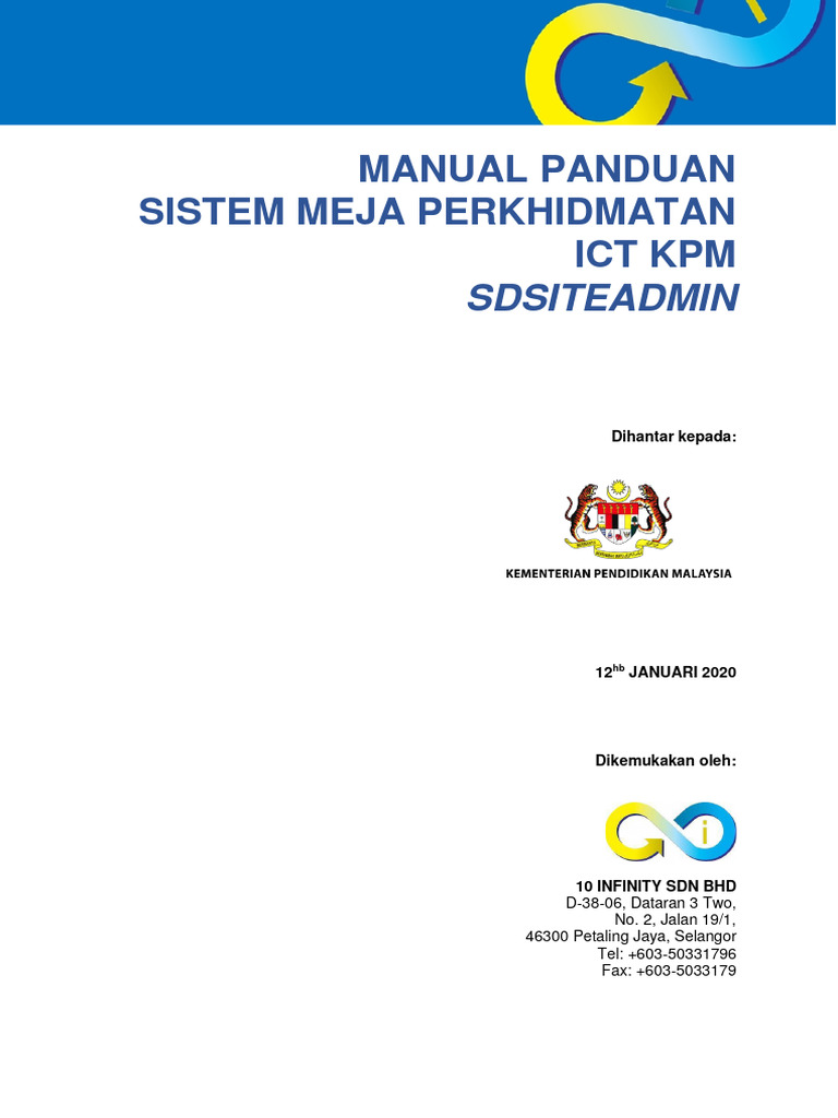 KPM - Panduan Site Admin | PDF