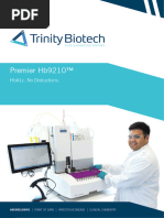 Sebia Capillarys 3 OCTA | PDF | Glycated Hemoglobin | Chemistry