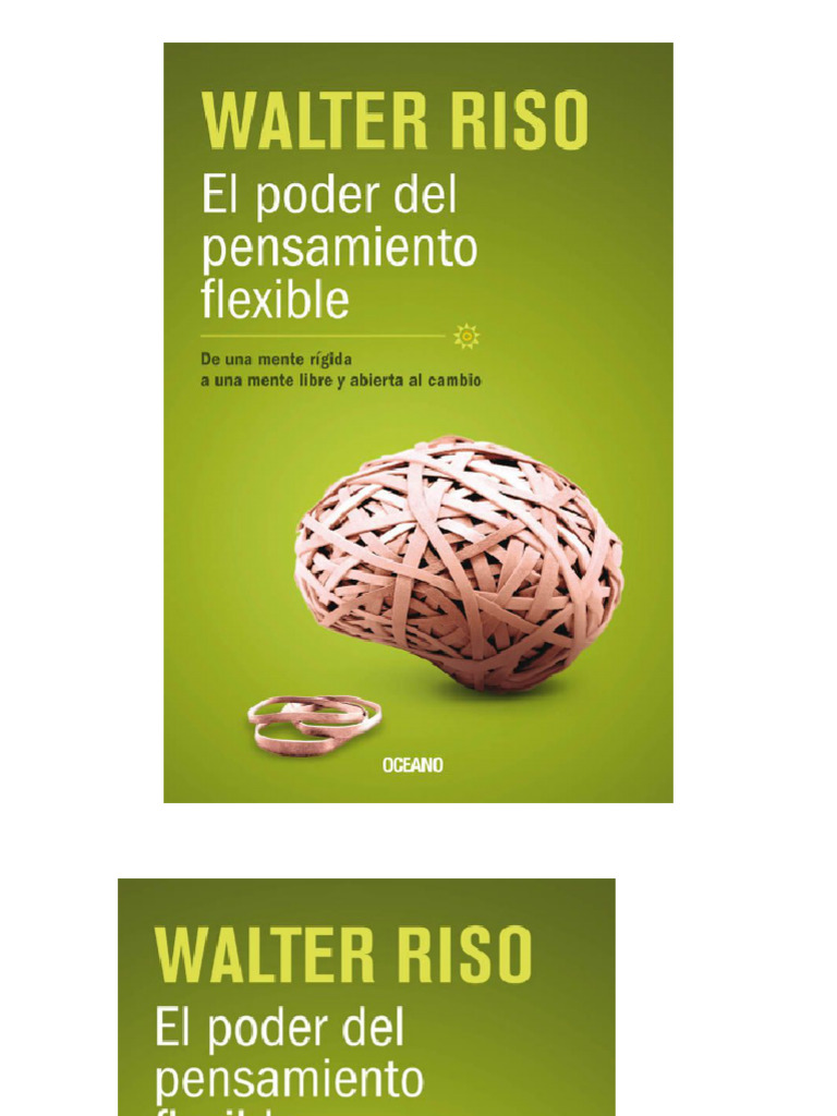 El Poder Del Pensamiento Flexible Walter Rizzo | PDF