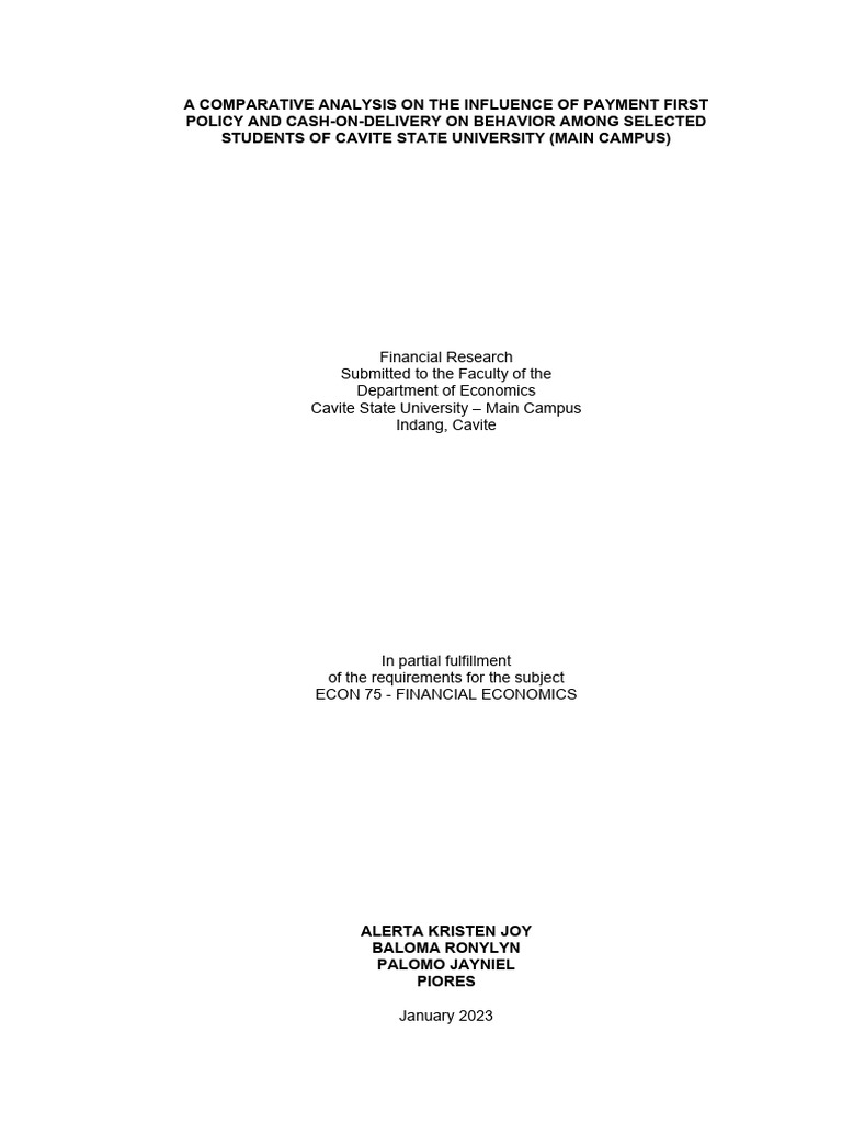 Comparative Analysis 3 | PDF