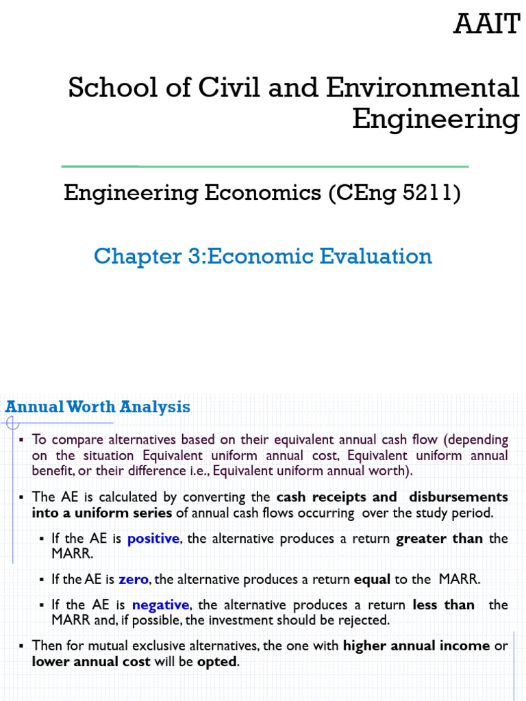 Chapter 3.3. Internal Rate of Return | PDF