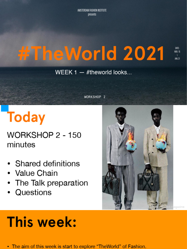Lesson 1B Week 1 - Theworld INT 2021 | PDF | Brand | Economies