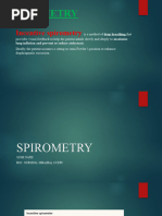 Incentive Spirometer | PDF