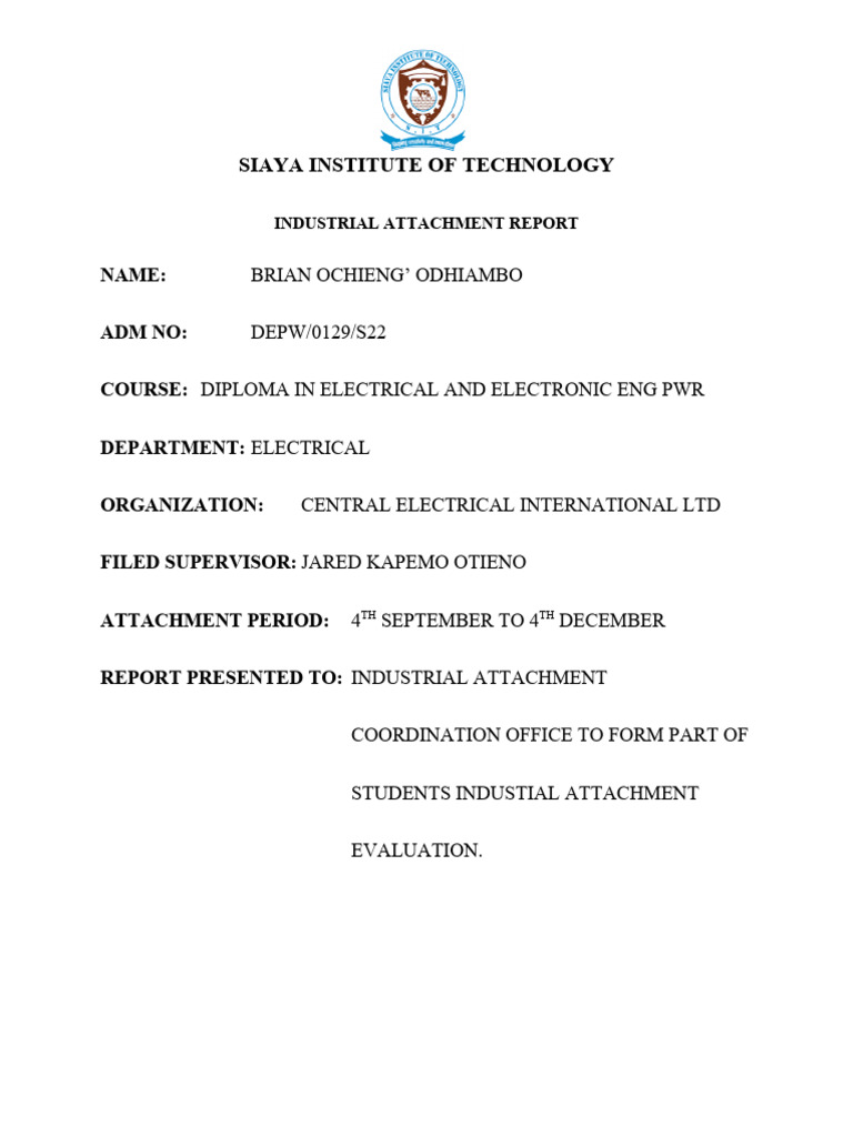 Electrical Attachment Insights | PDF