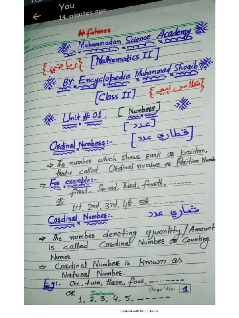 Maths 10th Notes 6 | PDF