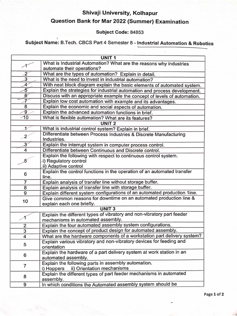 Engineering Question Bank | PDF