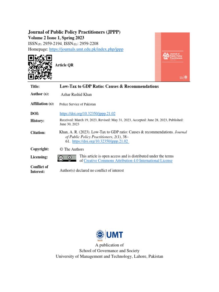 low-tax-to-gdp-ratio-causes-and-recommendations-pdf-taxes-direct-tax