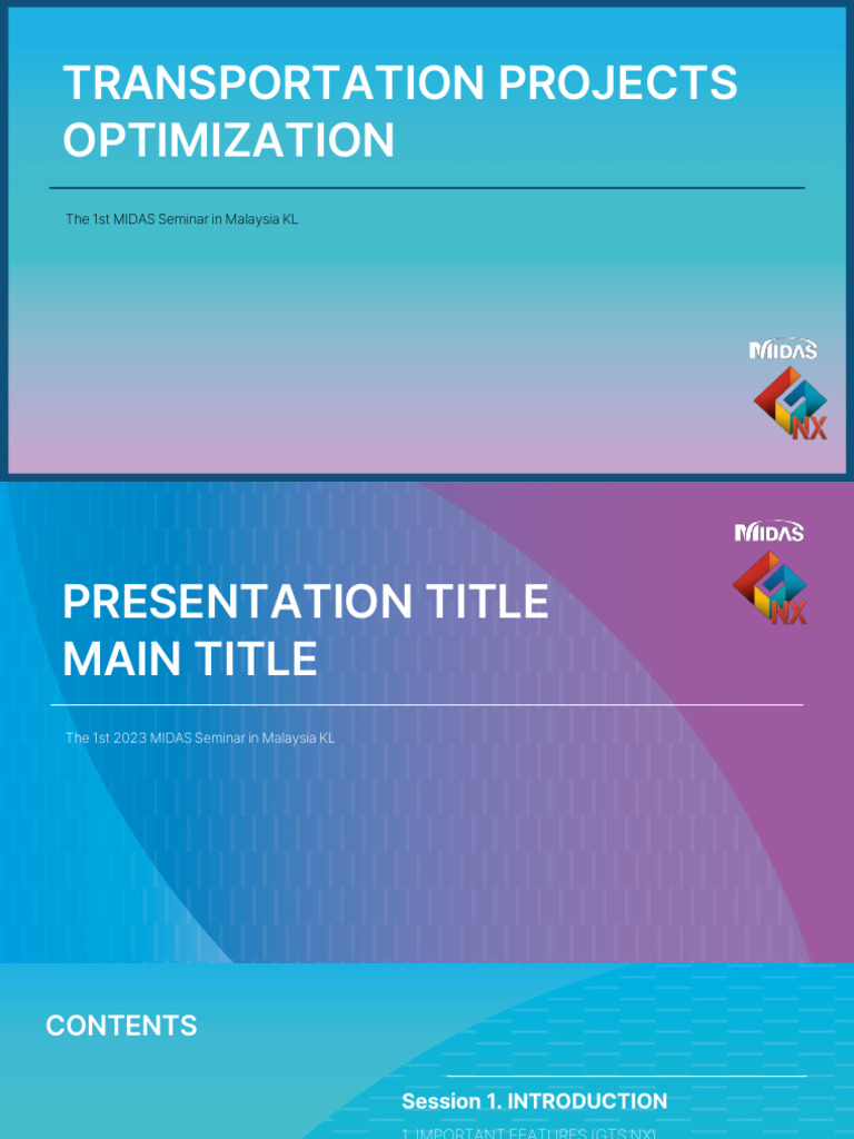 MIDAS Seminar 2023: Transportation Engineering | PDF | Finite Element Method | Computer Simulation