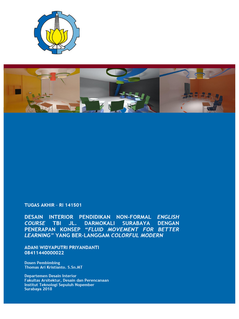 Desain Interior Kursus Bahasa Inggris Modern | PDF