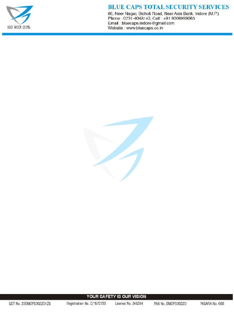 Blue Caps | PDF