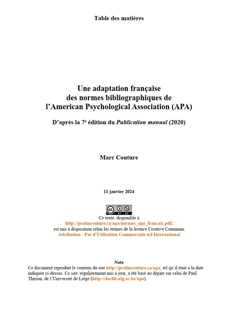 normes_apa_francais | PDF