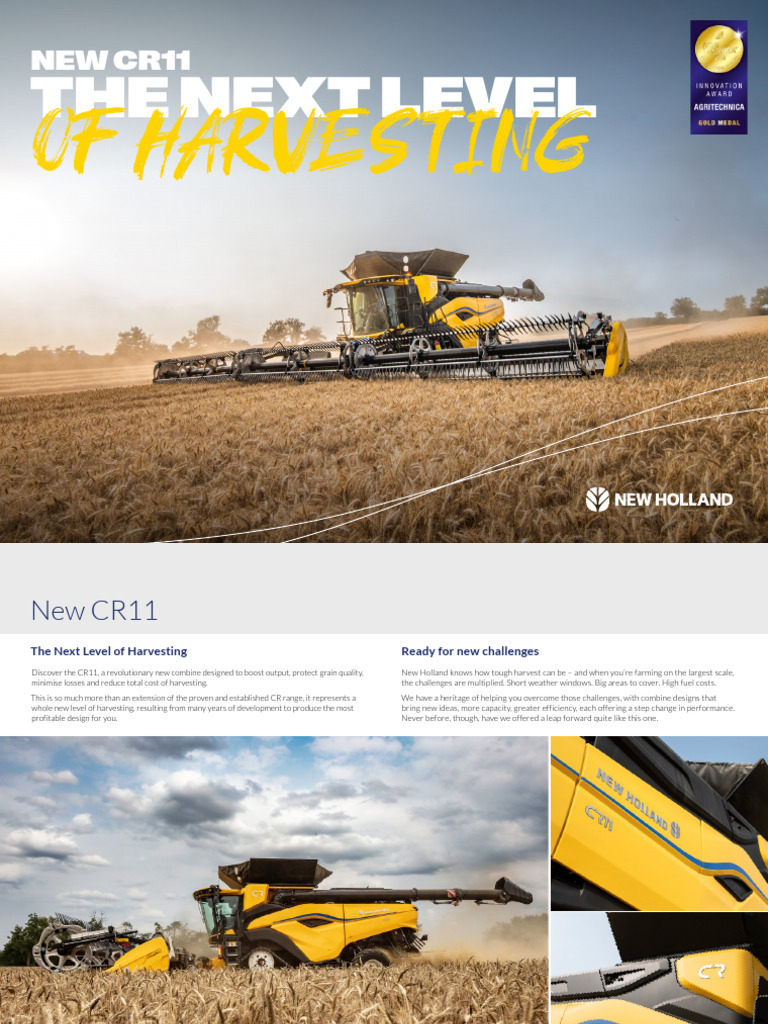 New-Holland-CR11 Combinw | PDF