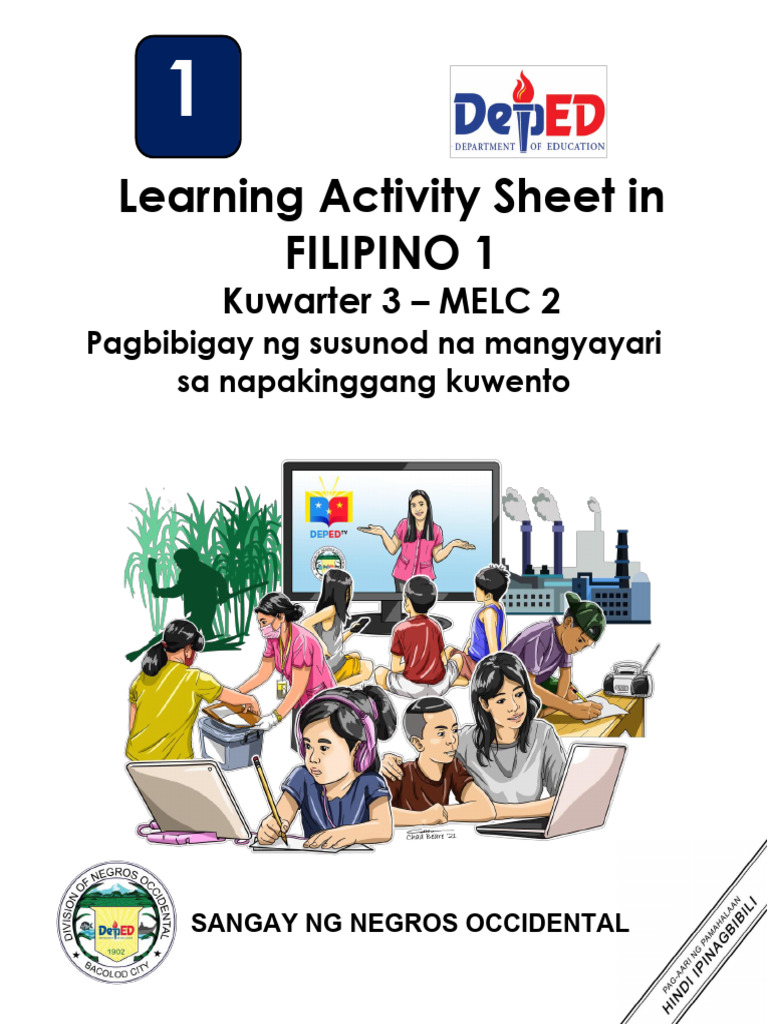 Filipino 1 Kwarter 3 Melc 2 | PDF