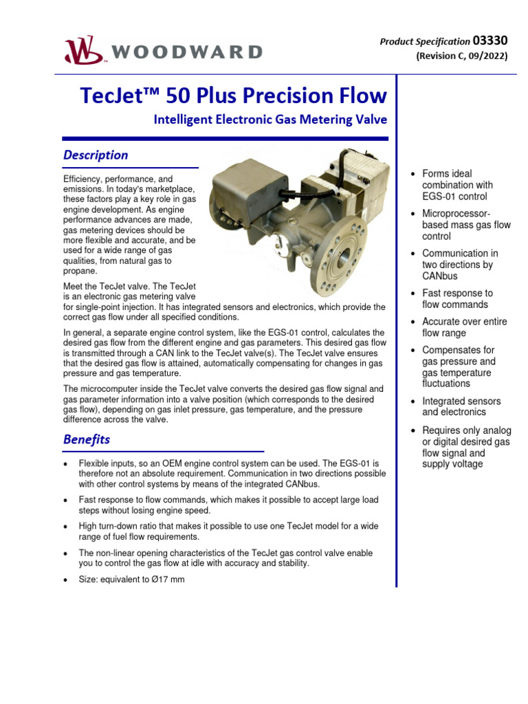 Tecjet™ 50 Plus Precision Flow: Description | PDF