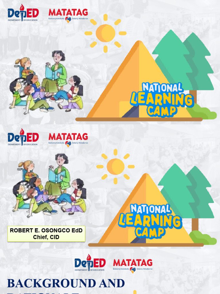 National Learning Camp 2025 Guidelines | PDF