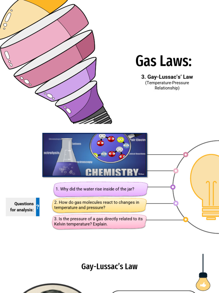 Gay Lussacs Law | PDF | Fahrenheit | Gases